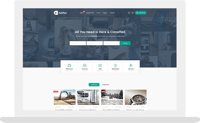 Adifier - Classified Ads WordPress Theme